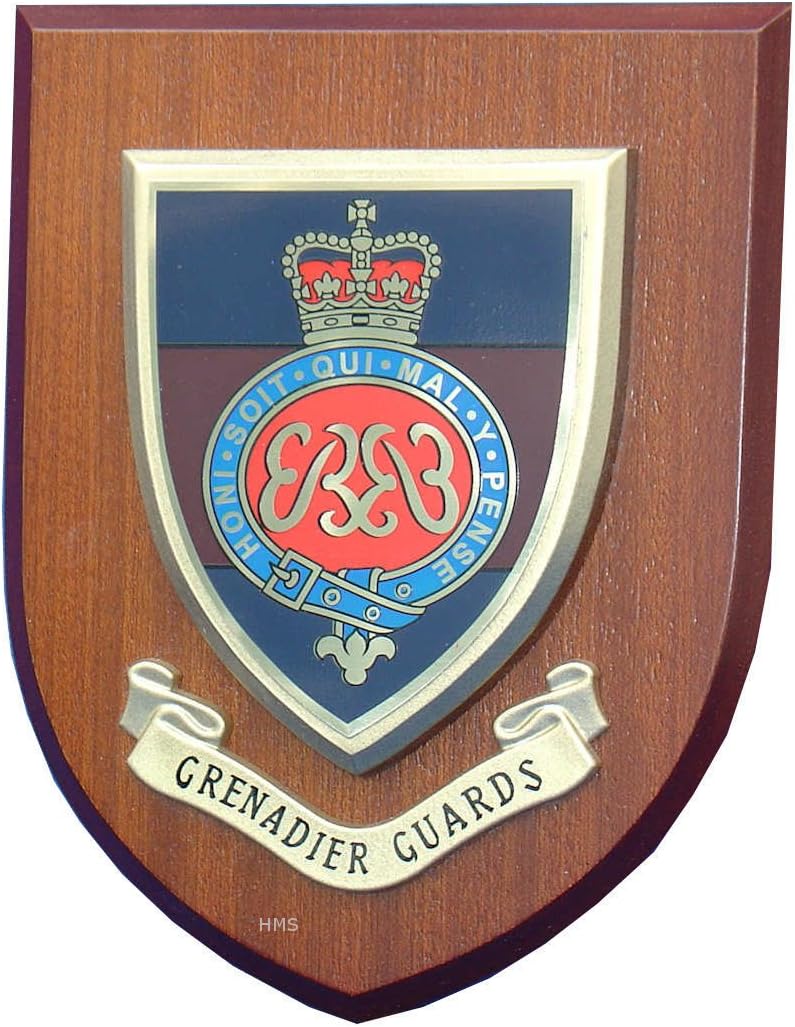 Military Grenadier Guards Wall Plaque Regimental Mess Shield : Amazon ...