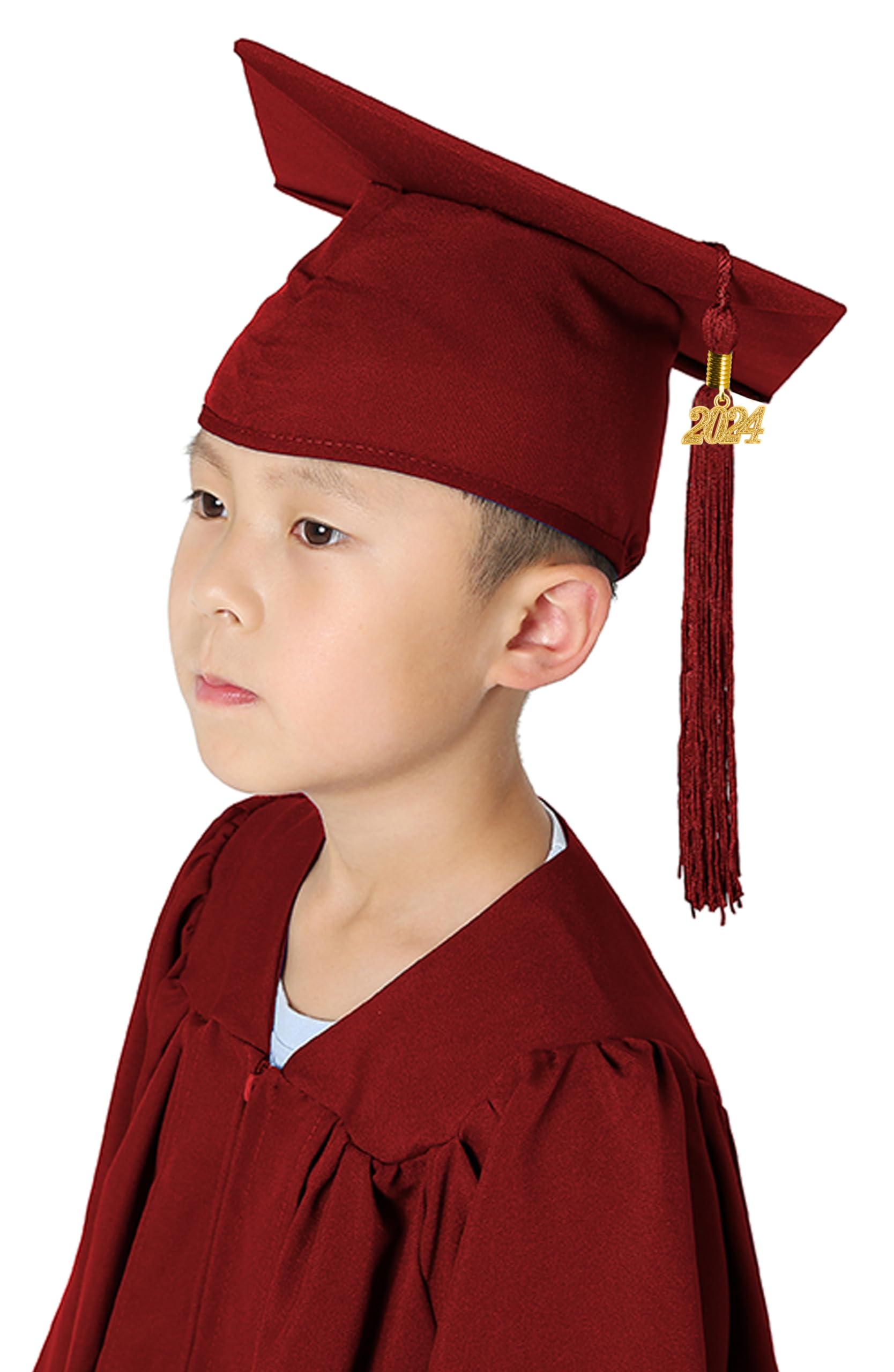 Snapklik.com : Matte 2024 Kindergarten Graduation Cap And Gown Tassel ...