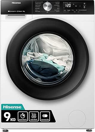 Hisense 3S Series WF3S9043BW3 9kg WiFi Connected Washing Machine with ...