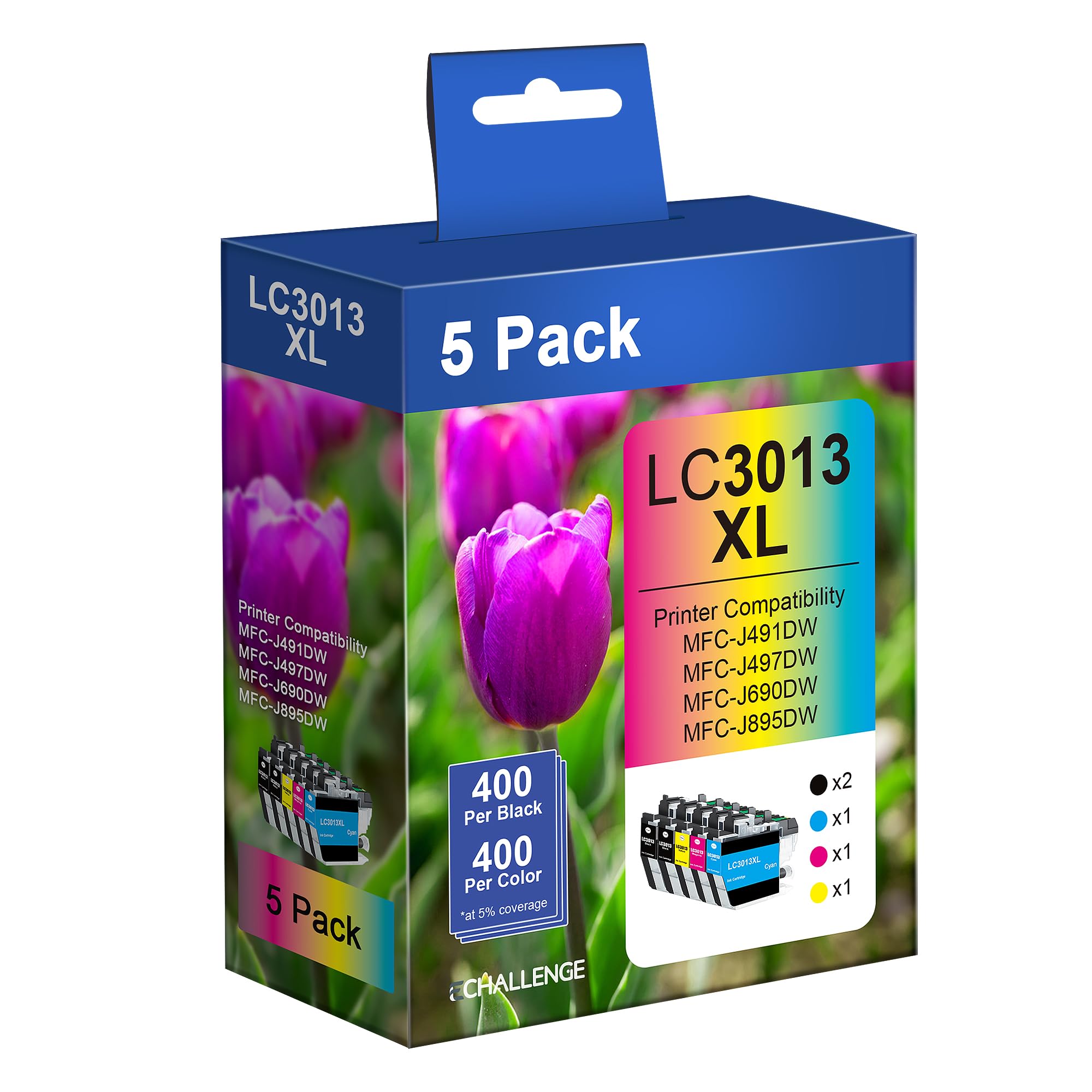 Amazon.com: LC3011 LC3013 Ink Cartridges Replacement for Brother LC3013 ...