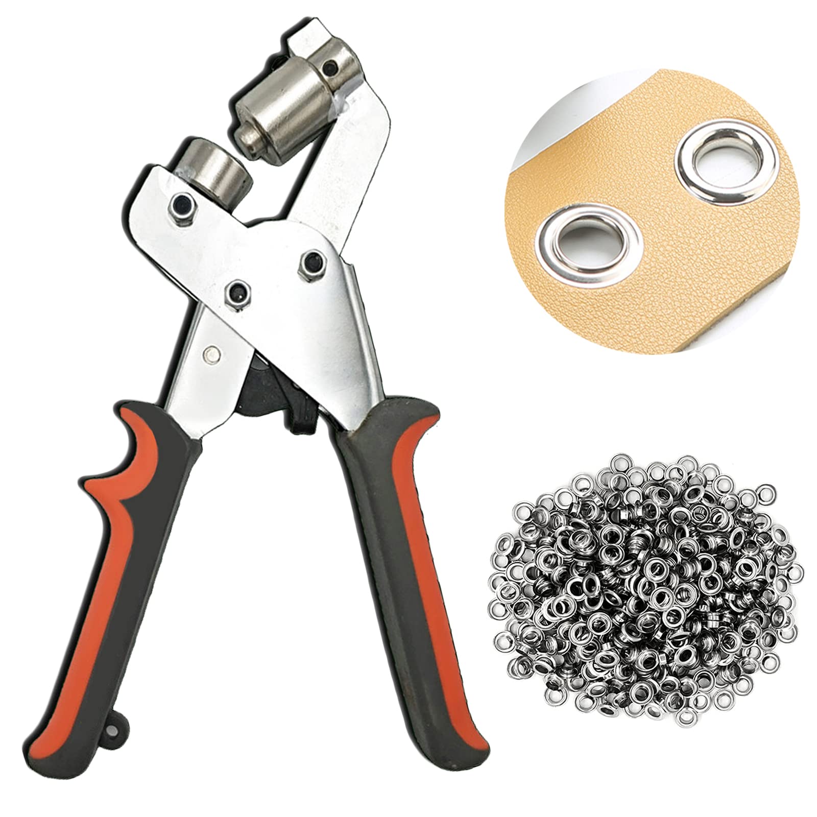 Grommet Tool Kit, Wimayo Grommet Press Kit Eyelet Grommet Kits with ...