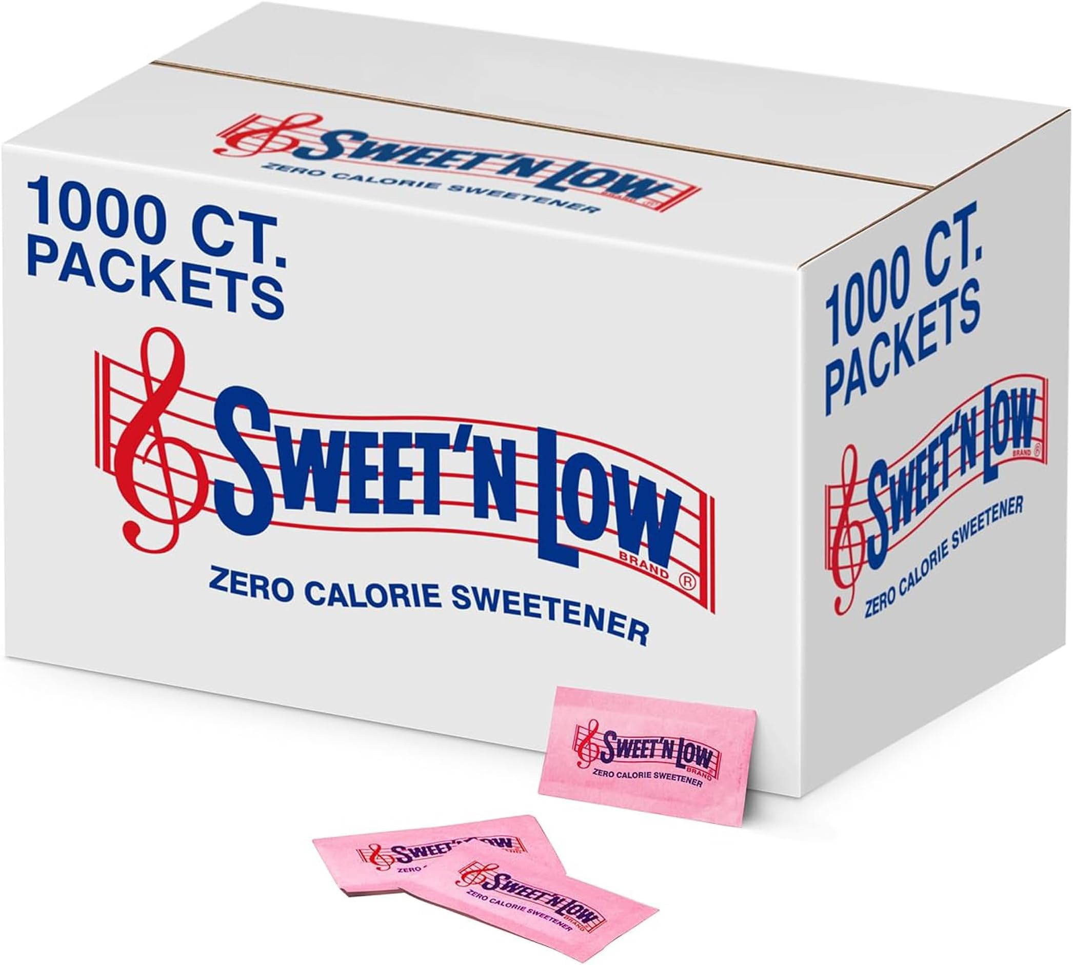 Amazon.com: Sweet'N Low Zero Calorie Sweetener Packets, 1000 Ct, Kosher ...