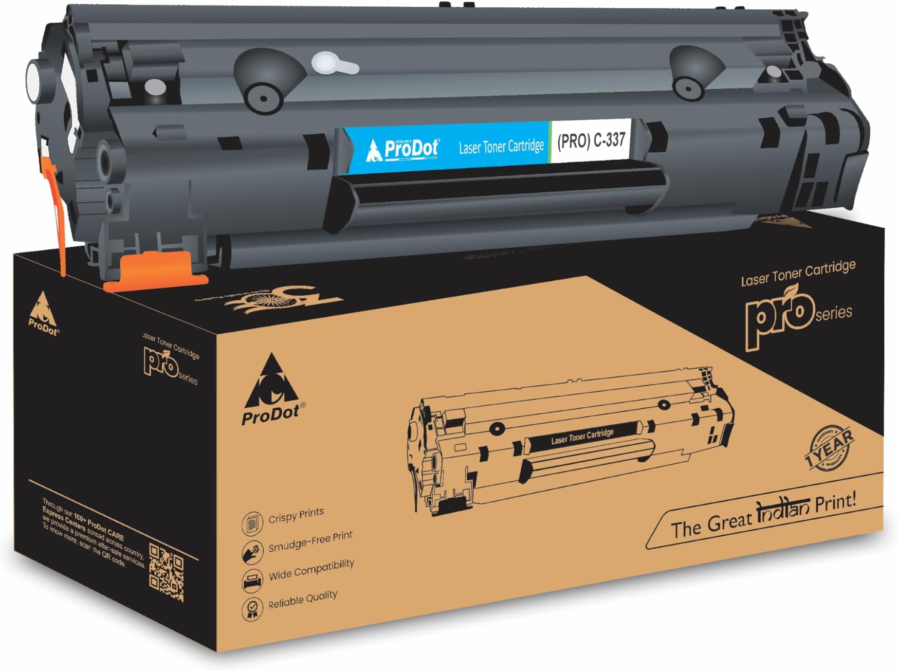 ProDot PRO PLC-337 Laser Toner Cartridge for Canon CRG 137/337/737 ...