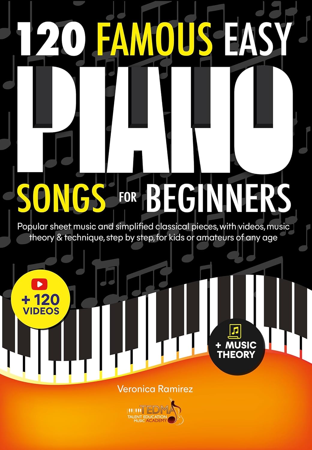 120 Famous Easy Piano Songs for Beginners: Popular Sheet Music and ...