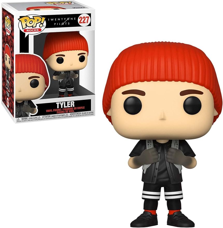Amazon.com: Funko Pop! Rocks: Twenty One Pilots - Stressed Out Tyler ...