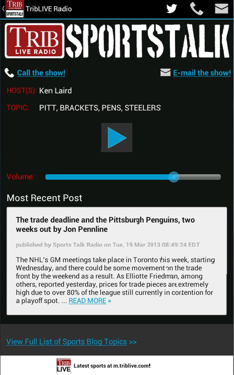 TribLIVE Radio - App on Amazon Appstore
