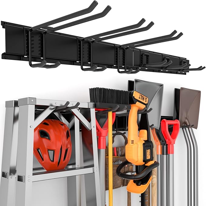 INCLY Heavy Duty Tool Storage Rack, Steel Garage Storage System 48 Inch ...