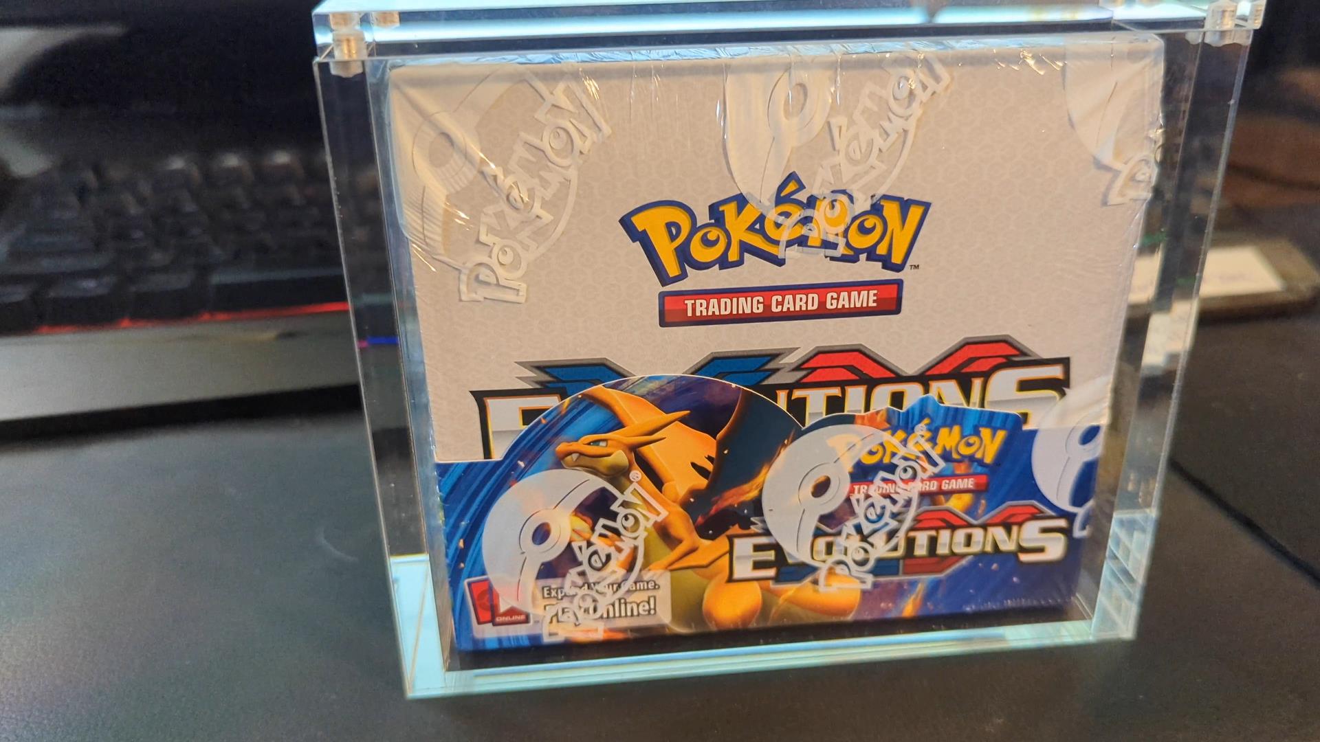Watch Acrylic Clear Magnetic Display Case Boxs for Pokemon on Amazon Live