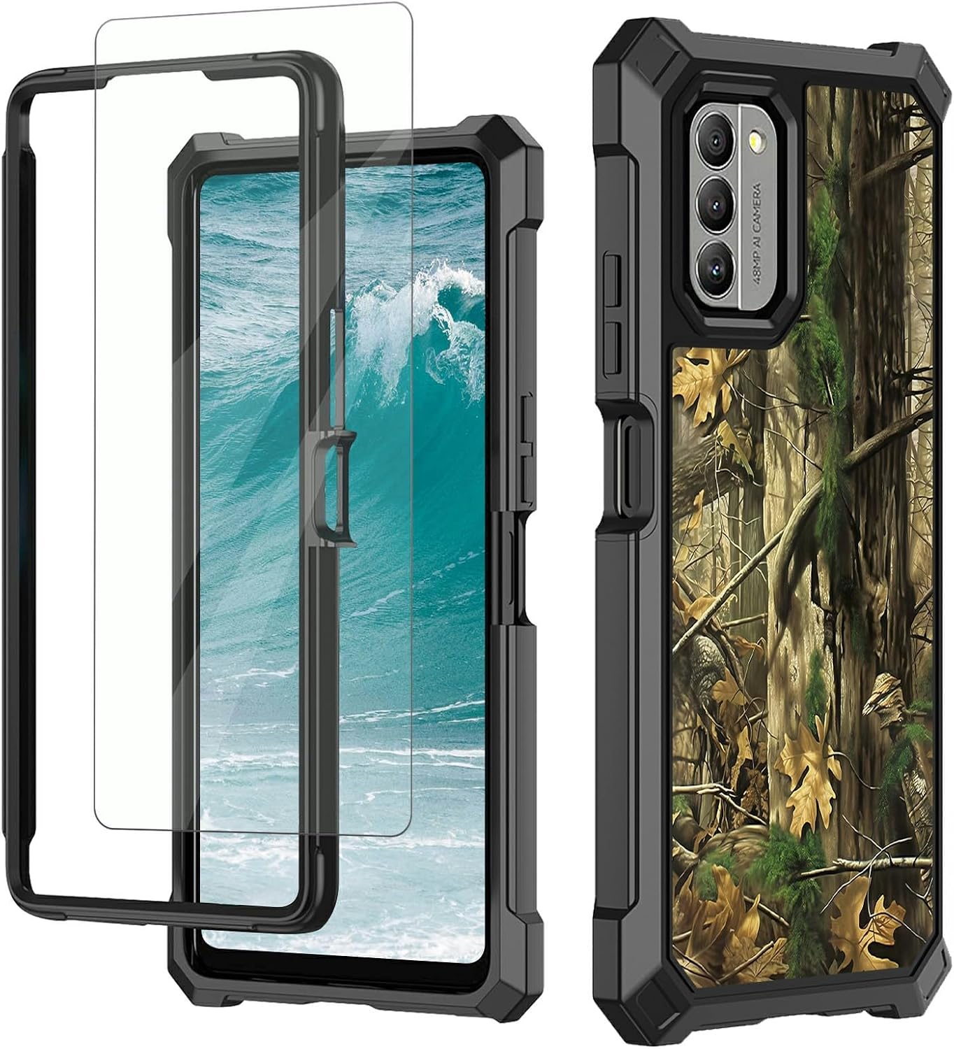 Amazon.com: Rossy Nokia G310 5G Protective Case, Camouflage Tree Design ...
