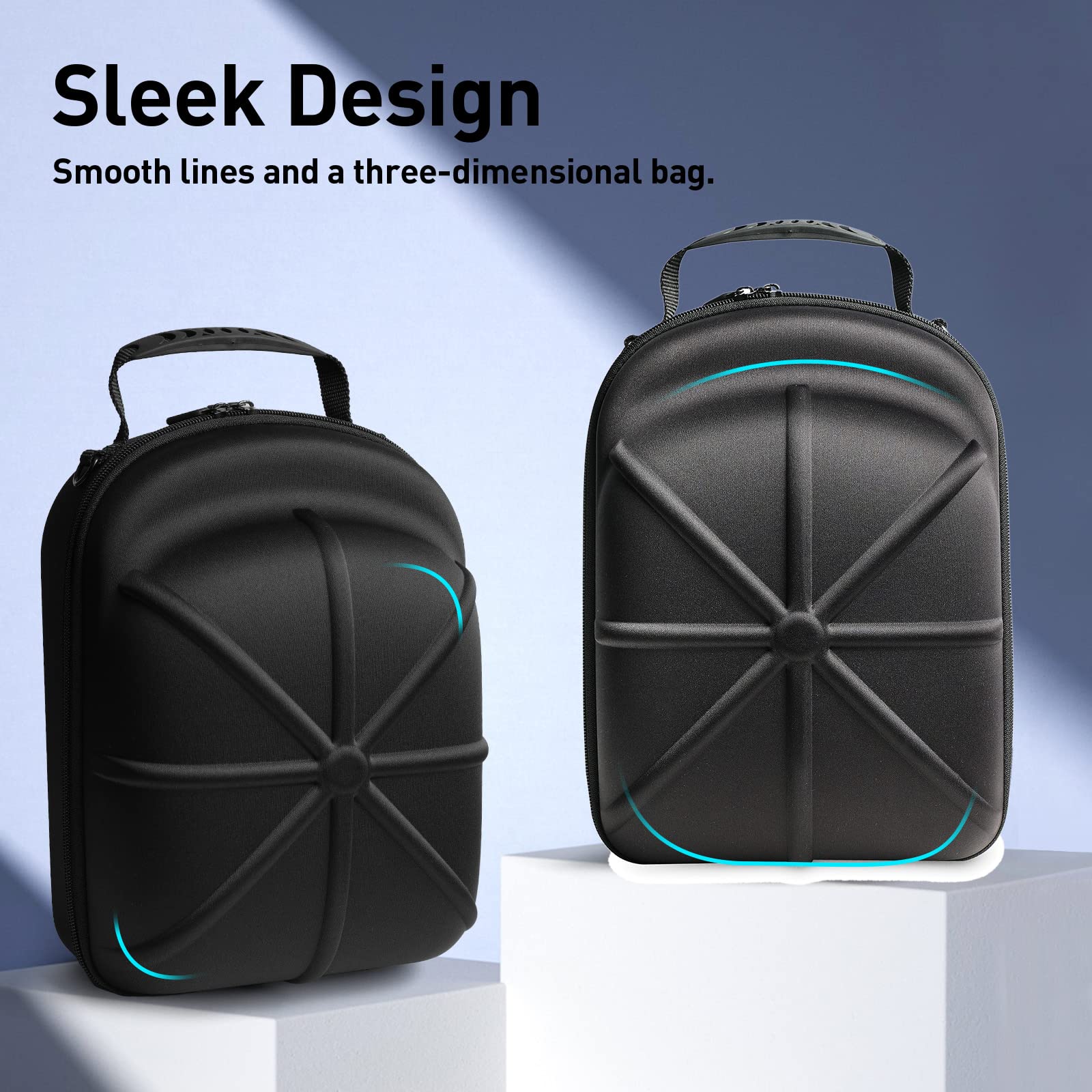 Snapklik.com : AUKURA Hat Travel Case, Hard Hat Storage Case, Hat ...