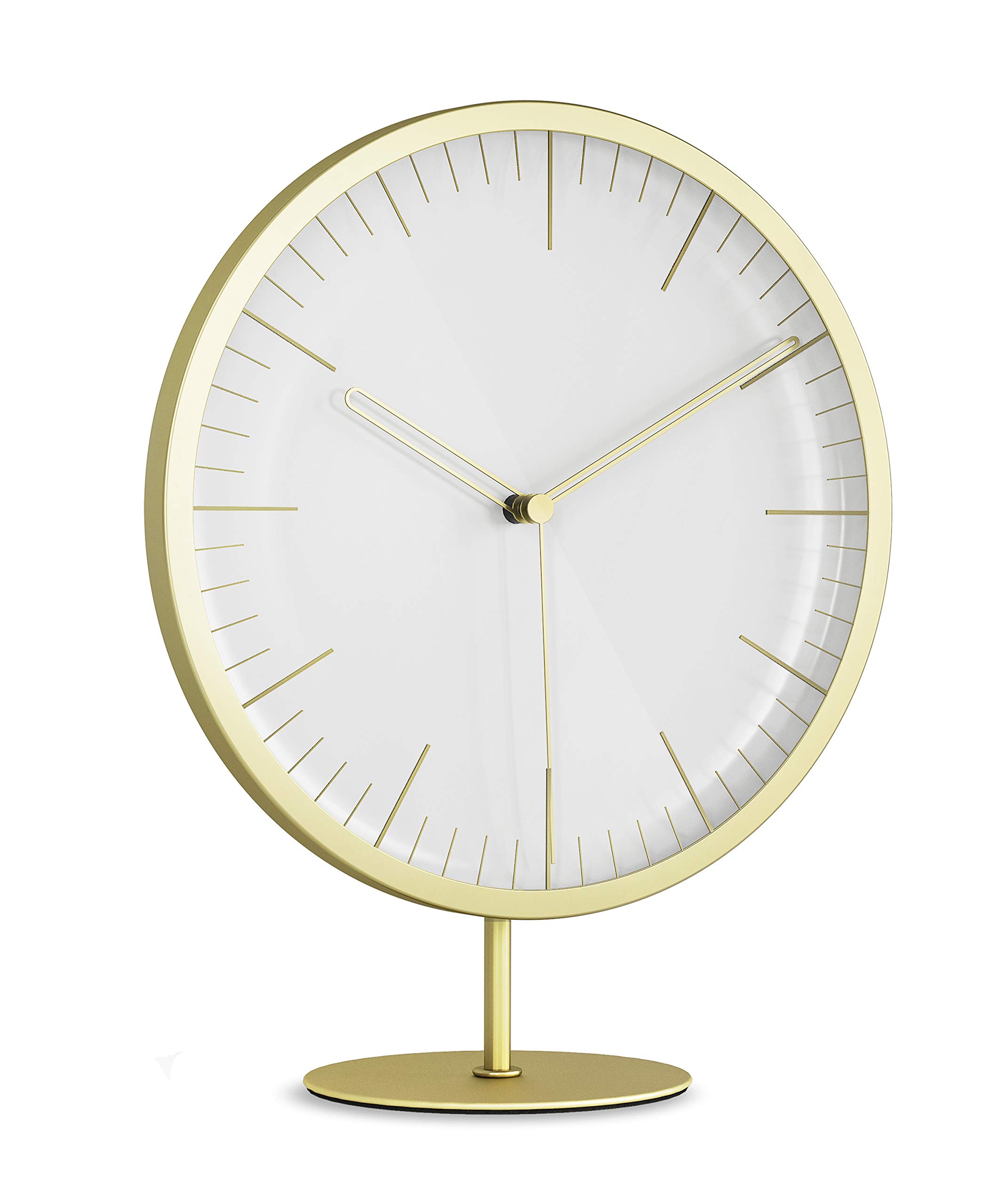 Umbra Clock, Steel, Brass, One Size – BigaMart