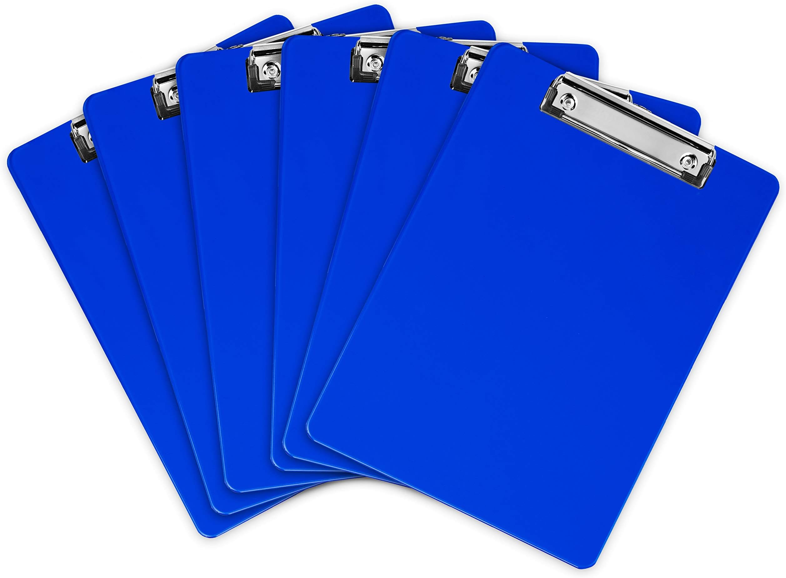 Amazon.com : Trade Quest Plastic Clipboard Opaque Color Letter Size Low ...