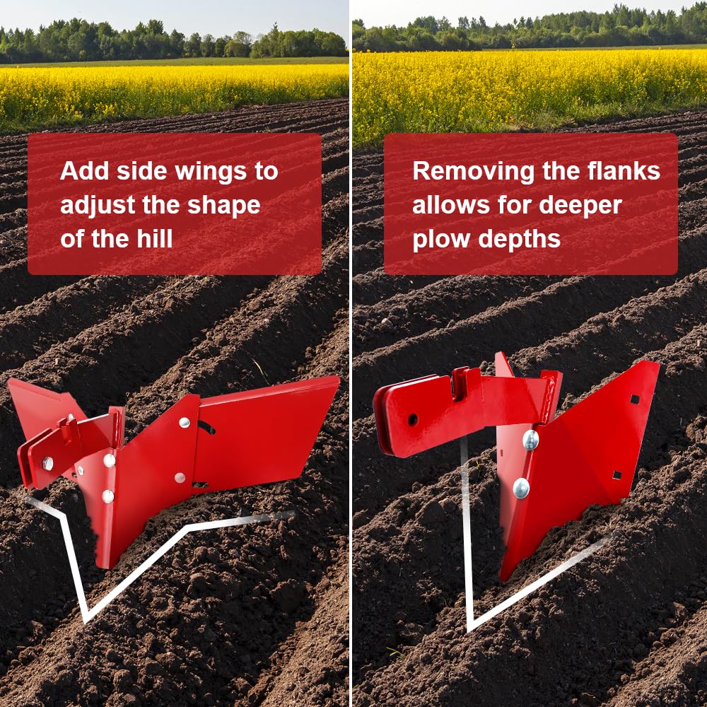 Hilling Attachment For Tractor