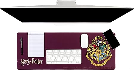 Amazon.com : Paladone Harry Potter Hogwarts Crest Large Gaming Mouse ...