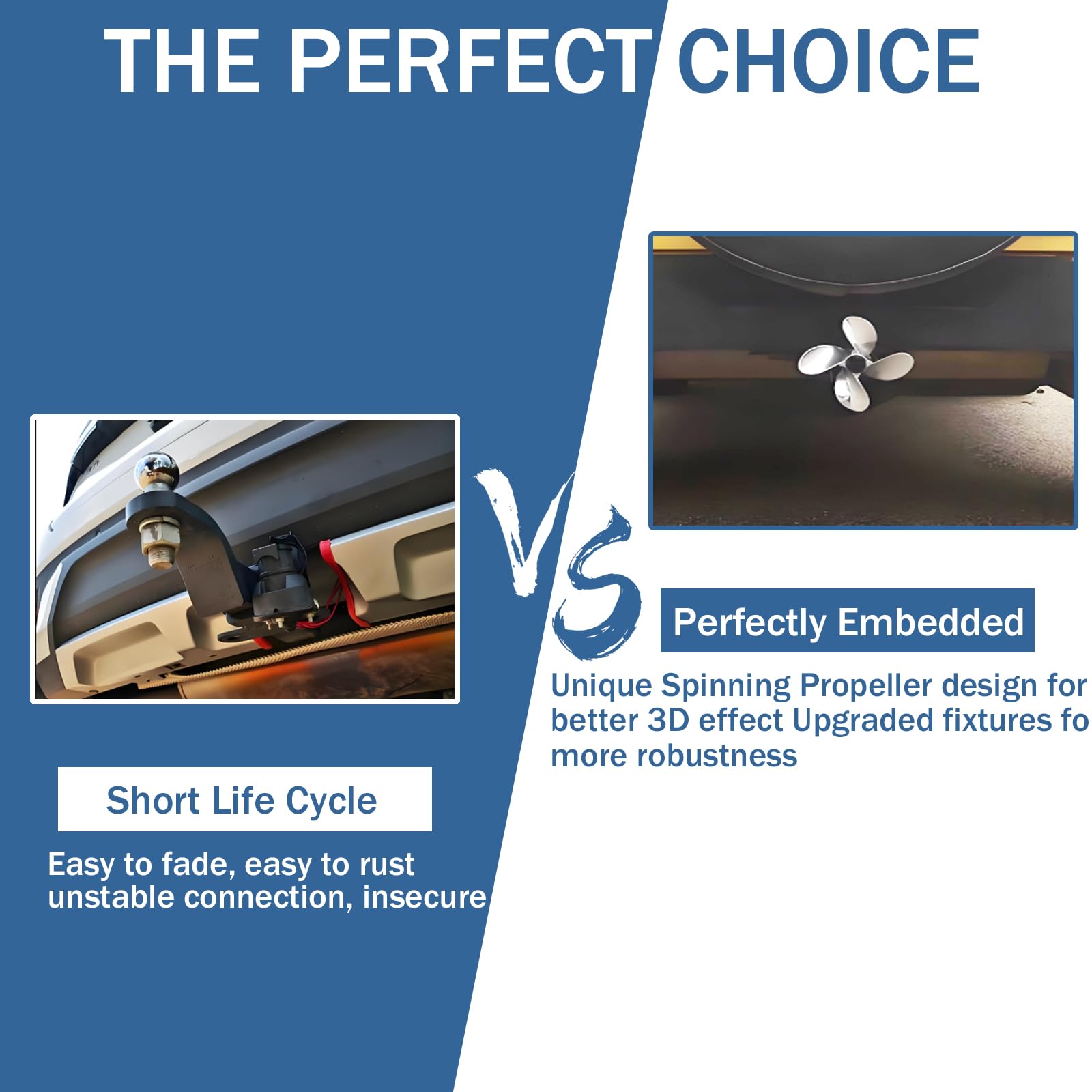 Snapklik.com : Tow Hitch Cover 77009, Spinning Propeller Trailer Hitch ...