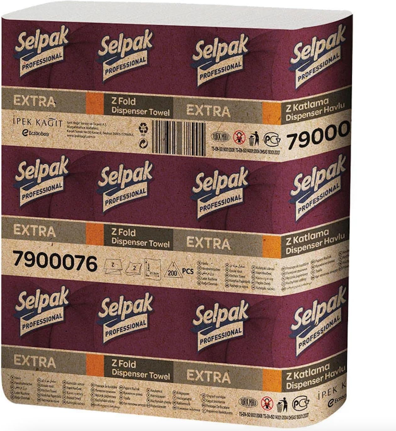 Selpak Professional Extra Z Katlı Dispenser Havlu 200yp - OnuAl Fiyat ...