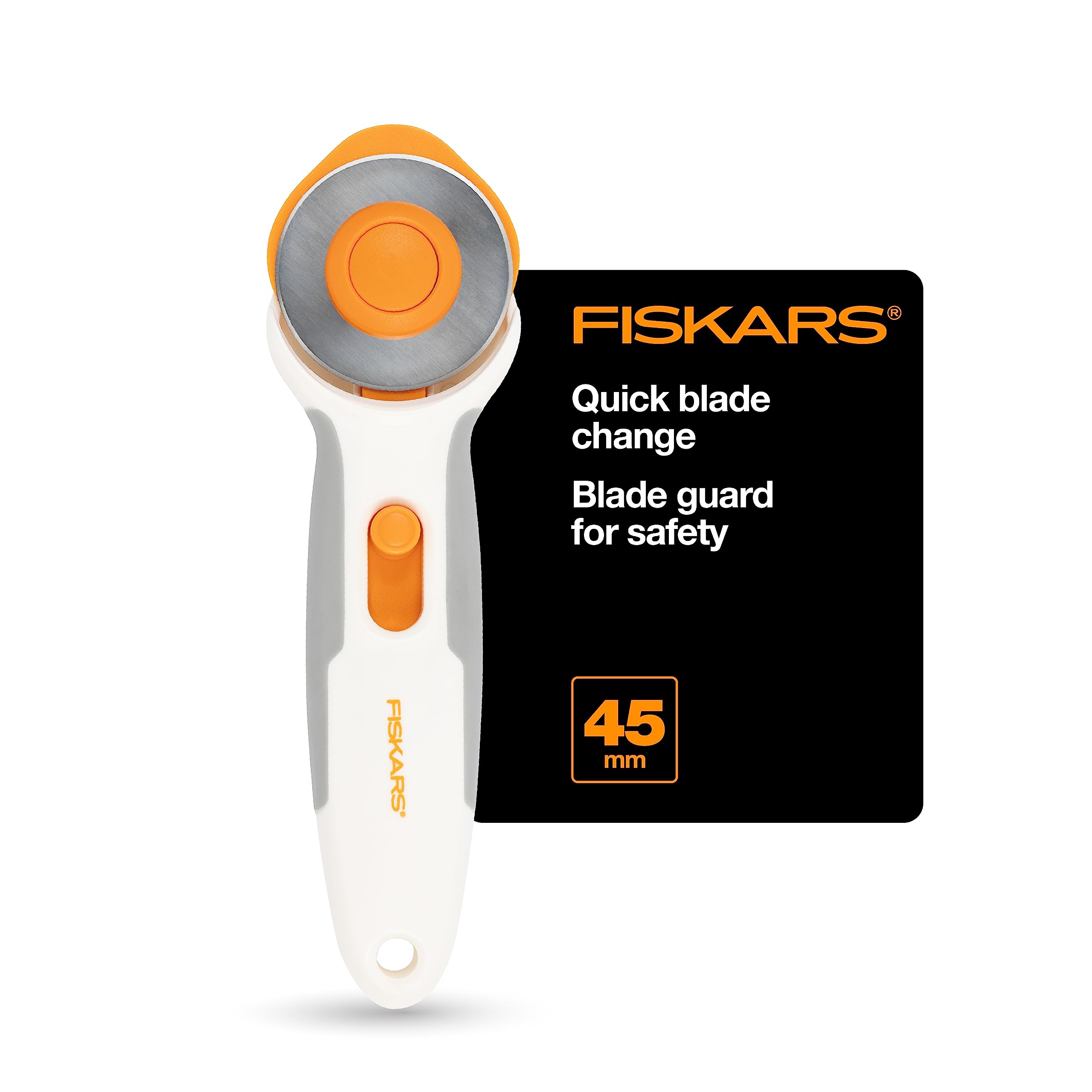 Amazon.com: Fiskars Titanium Stick Rotary Cutter, Precision-Ground 45 ...