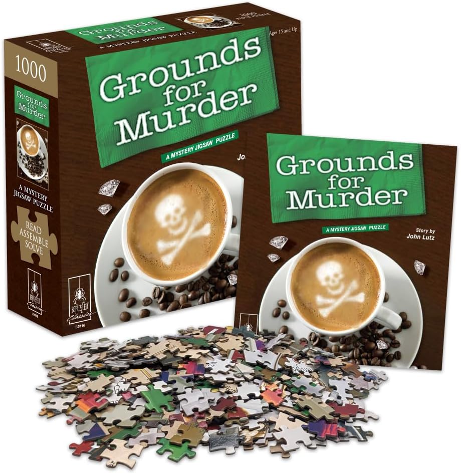 Murder Mystery Party: Classic Mystery Jigsaw Puzzle – Murder by The ...