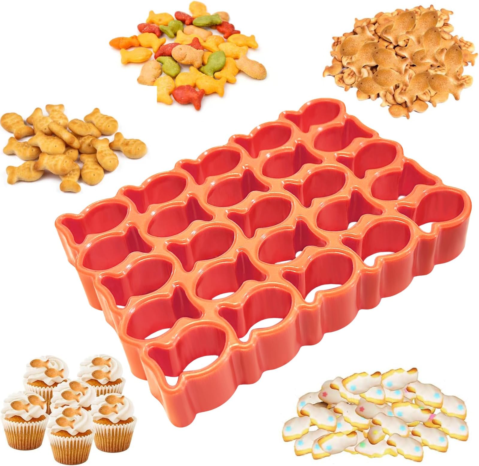 Amazon.com: Vidotim Mini Dog Bone Cracker Cookie Cutter, 25Pcs Plastic ...