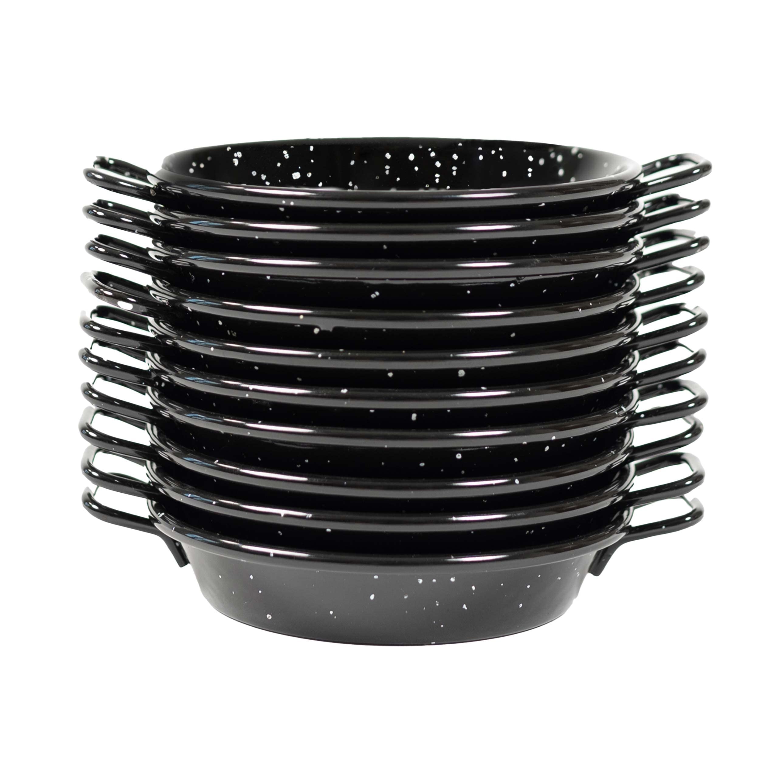 Snapklik.com : Enameled Tapas Pan Set Nonstick Frying Pan Perfect For ...