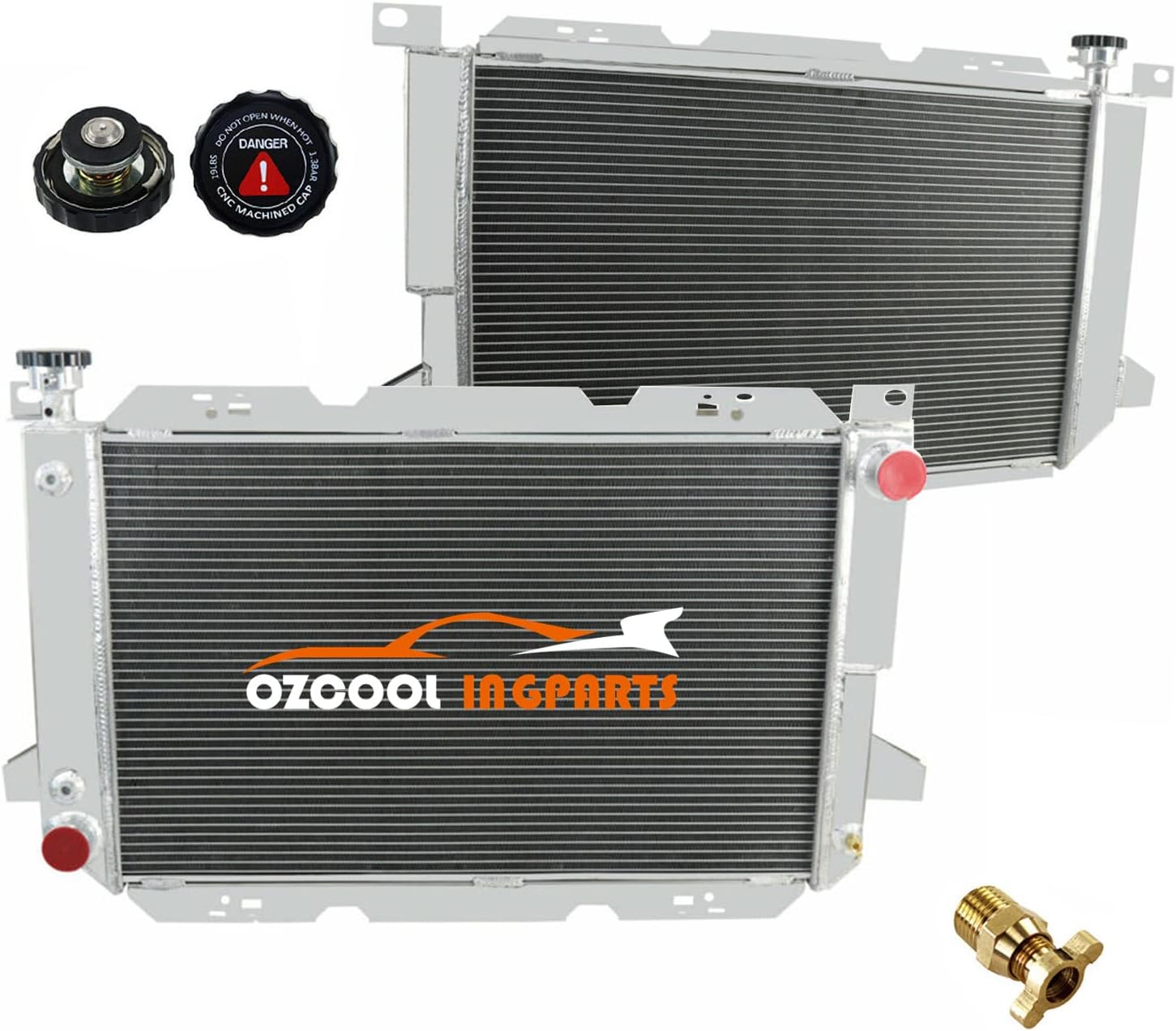 Amazon.com: Primecooling 3 Row Core Aluminum Radiator for Ford F-150 F ...