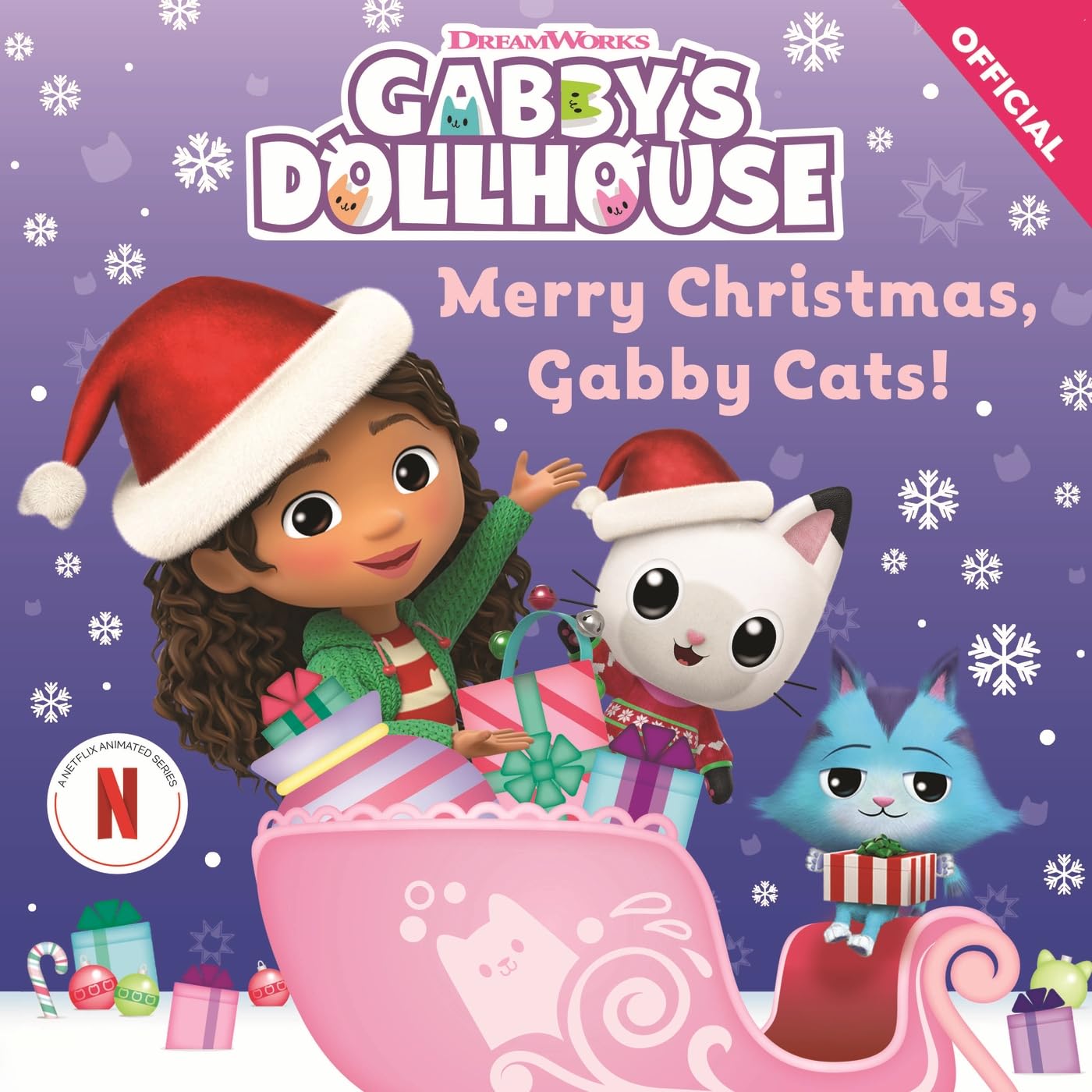 Merry Christmas, Gabby Cats (DreamWorks Gabby's Dollhouse): Amazon.co ...