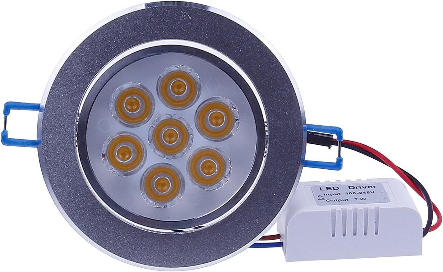 Lemonbest® Super Bright Dimmable 7W LED Ceiling Light Downlight ...