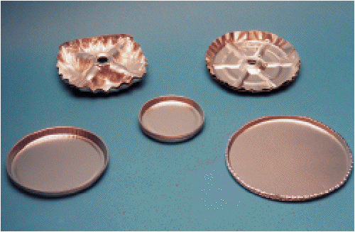 Eagle Thermoplastics D126-50 Aluminum Drying Pans, 2.5 g Capacity [pack ...