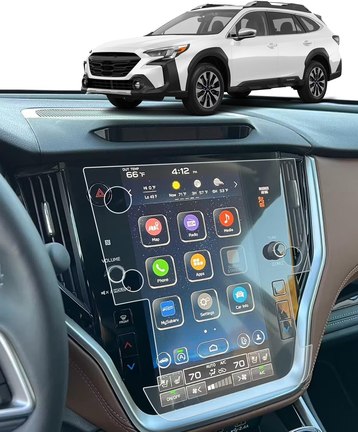 Amazon.com: For 2025 Subaru Outback Matte Anti-Glare Screen Protector ...