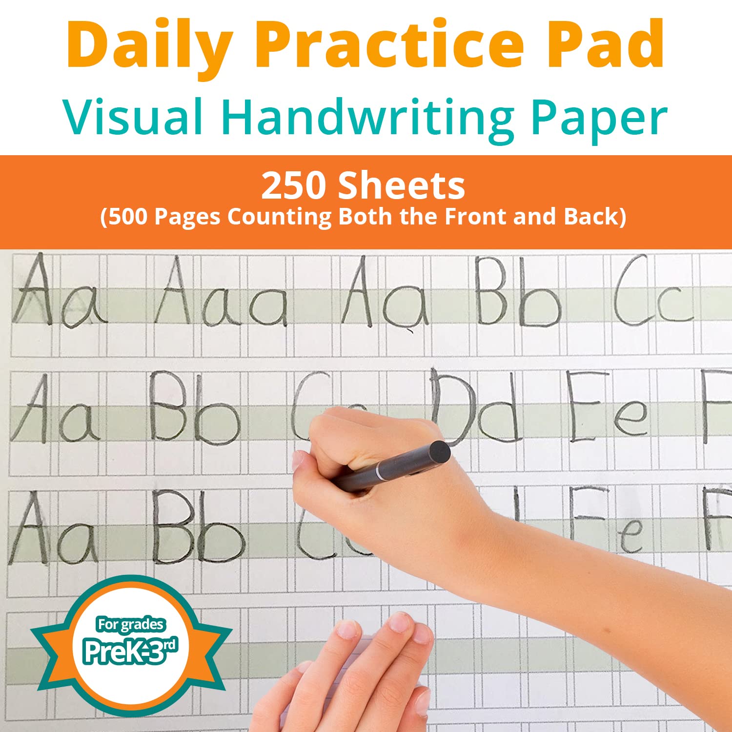 Snapklik.com : Channies Practice Handwriting & Printing Paper Workbook ...