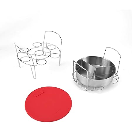 Amazon.com: Instant Pot Official Wire Egg Racks, Set of 2, Compatible ...