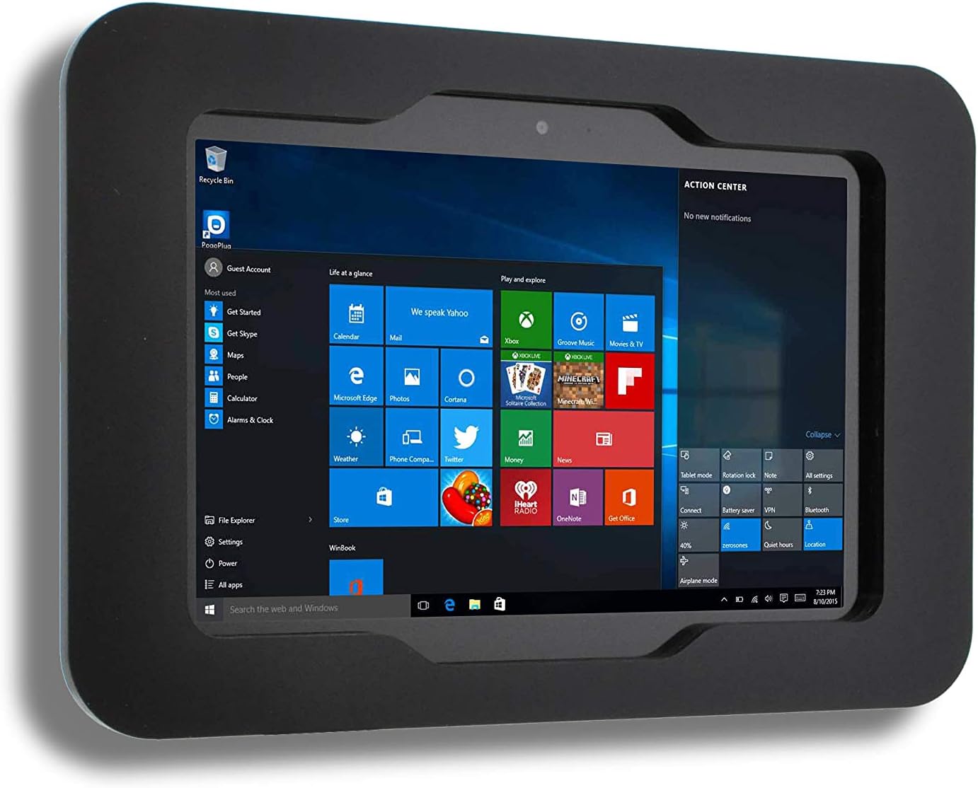 Amazon.com: TABcare Security Anti-Theft Acrylic Case for Dell 10" 11 ...