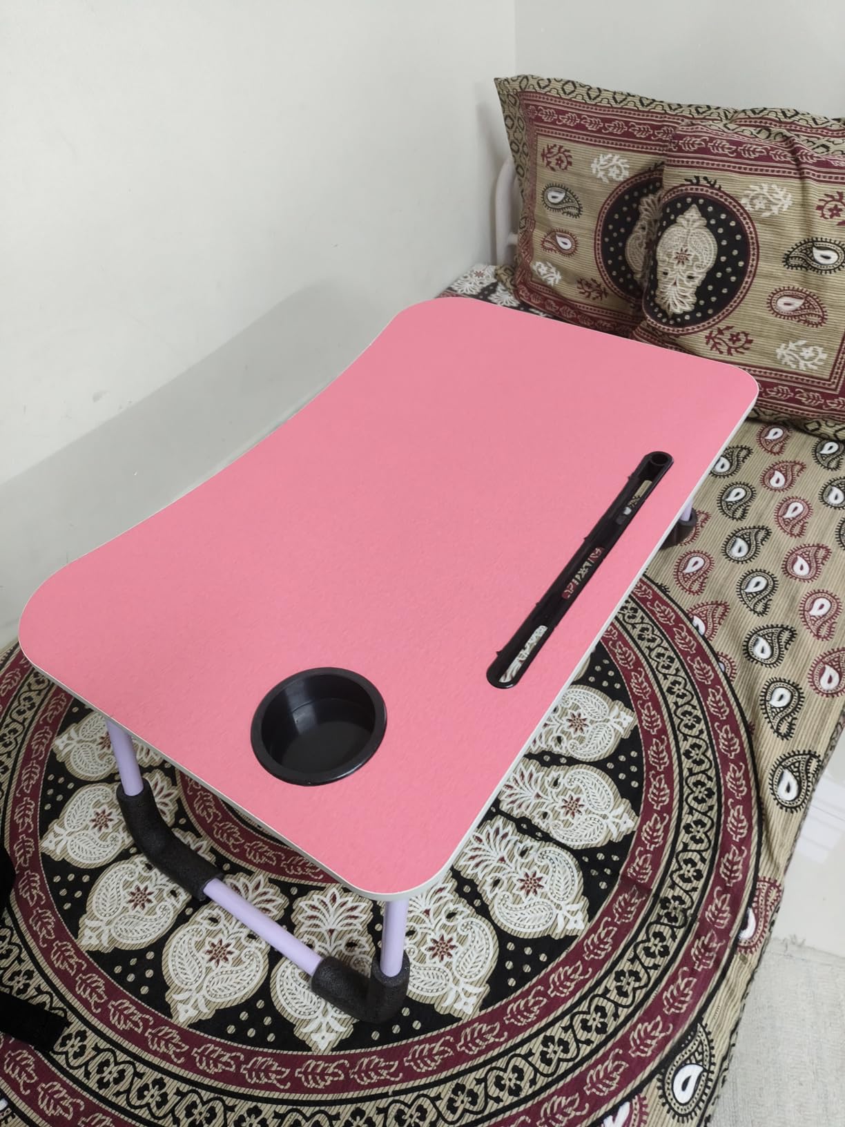 LIFACTURE Laptop Bed Tray Table, Laptop Desk for Bed,Foldable Lap Desk ...