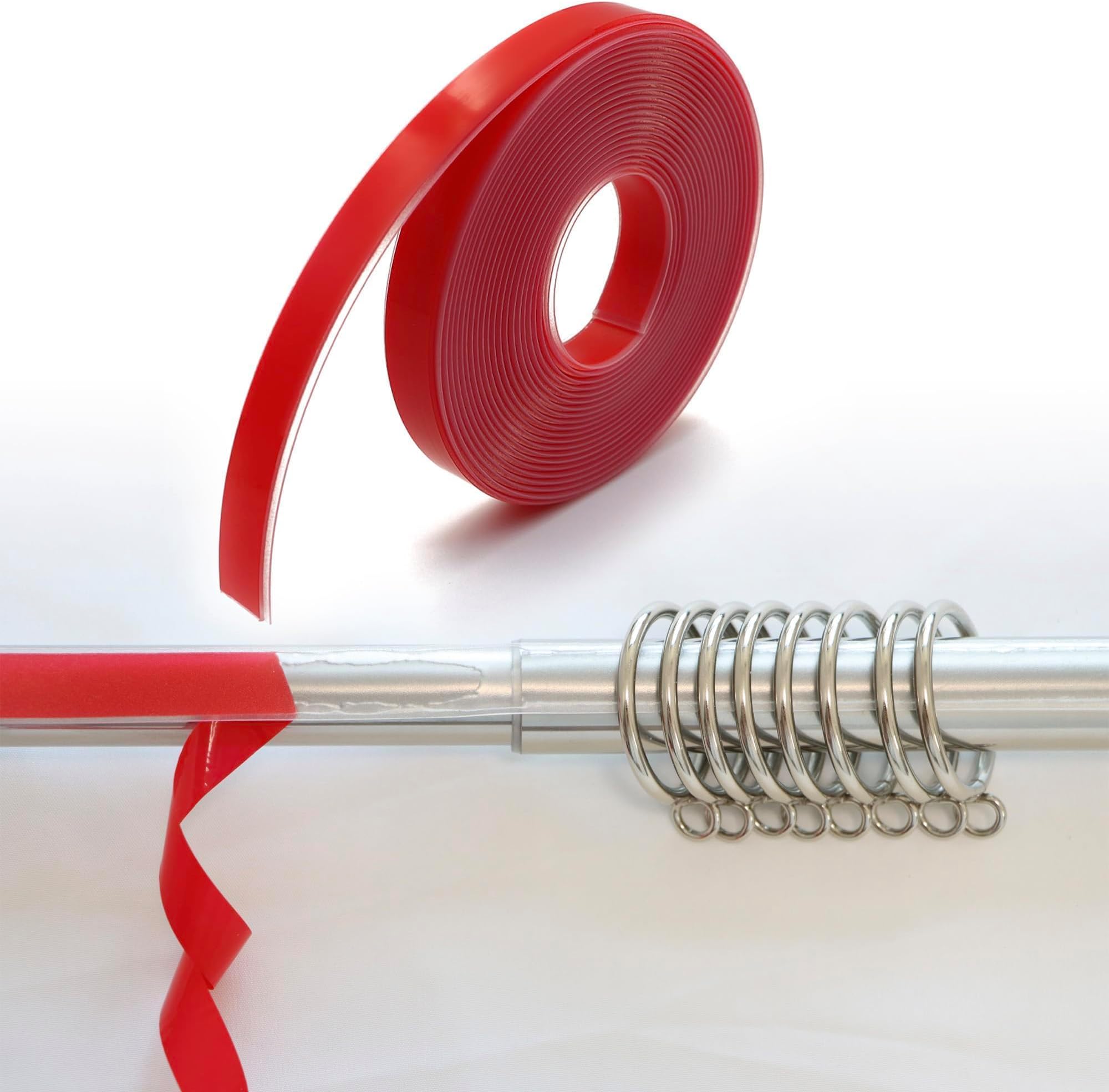 Amazon.com: Ezyglide Tape - Stops Curtain Rings catching on Drapery ...