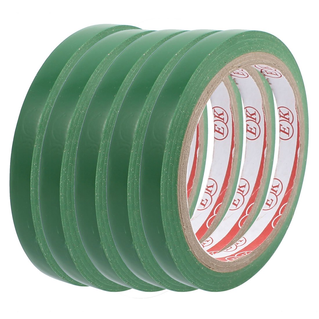 Buy IIVVERR 5pcs 1cm Width Safety Caution Warning Sticker Adhesive Tape ...