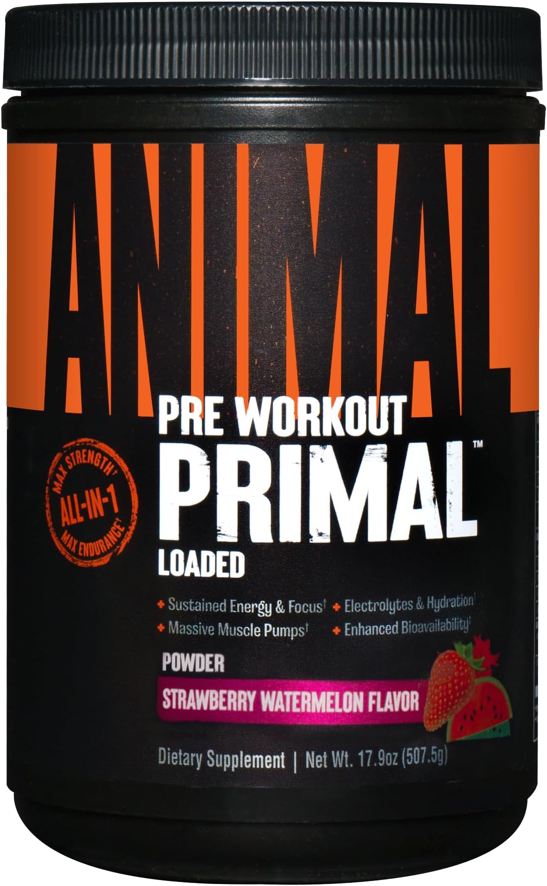 Amazon.com: Animal Primal Muscle Hydration + Preworkout Powder ...