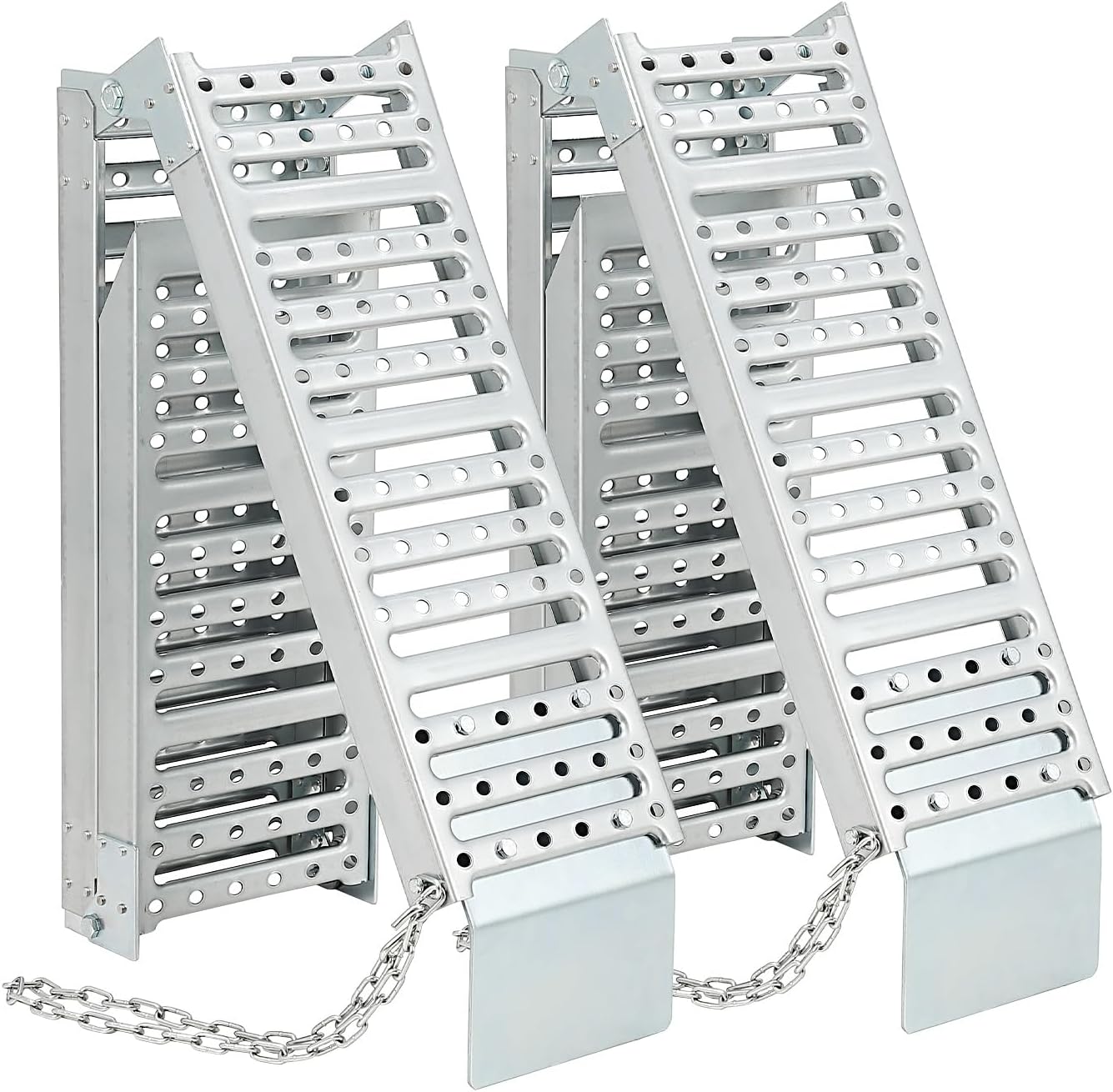 Amazon.com: Set of 2 Foldable ATV Ramps 72" L x9 W, Folds into Three ...