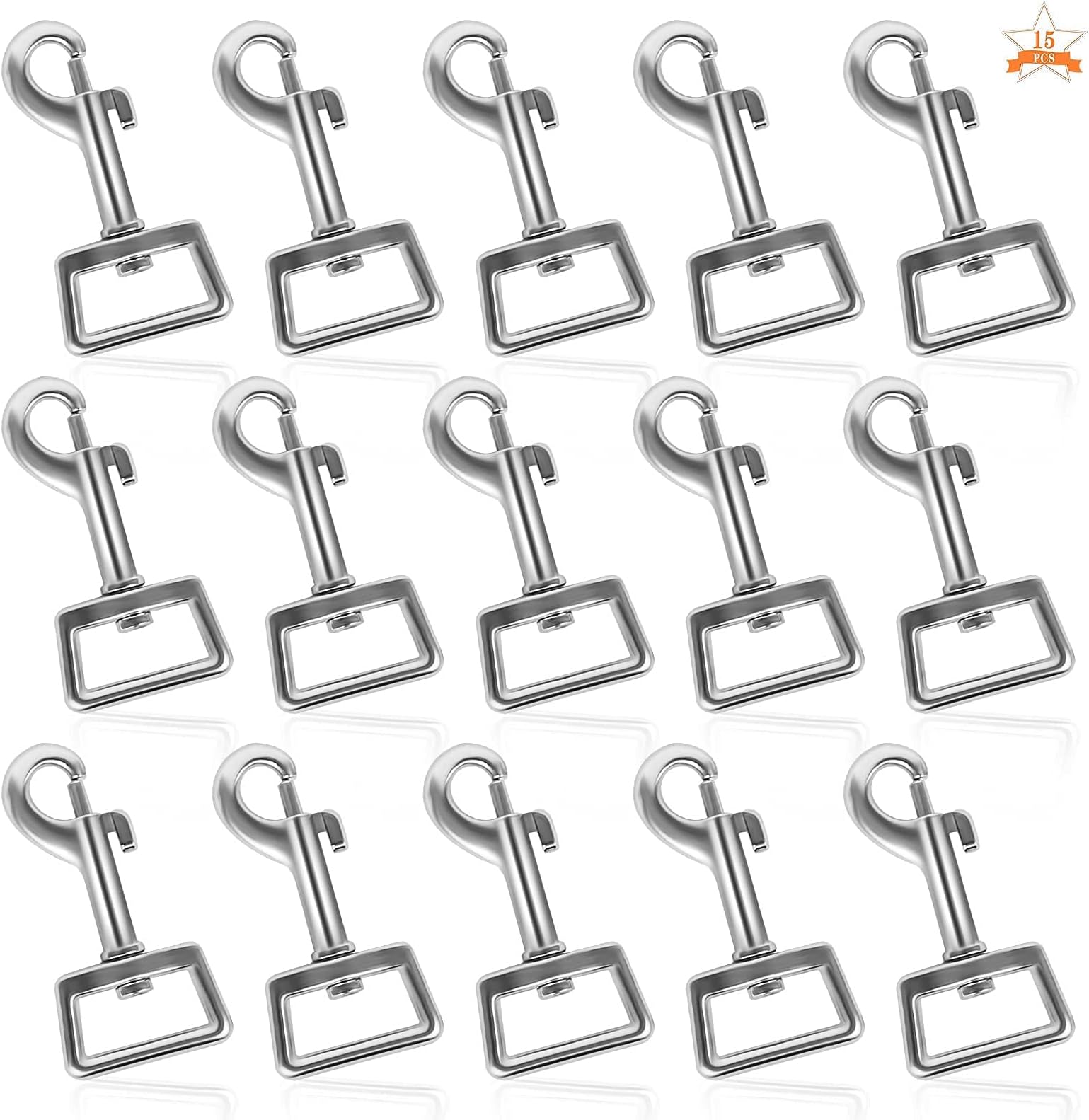 OWAYOTO Swivel Eye Bolt Snap Hook Dog Lead Clips Dog Lead Clasp Flag ...