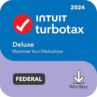 Amazon.com: [OLD VERSION] TurboTax Deluxe 2024 Tax Software, Federal ...