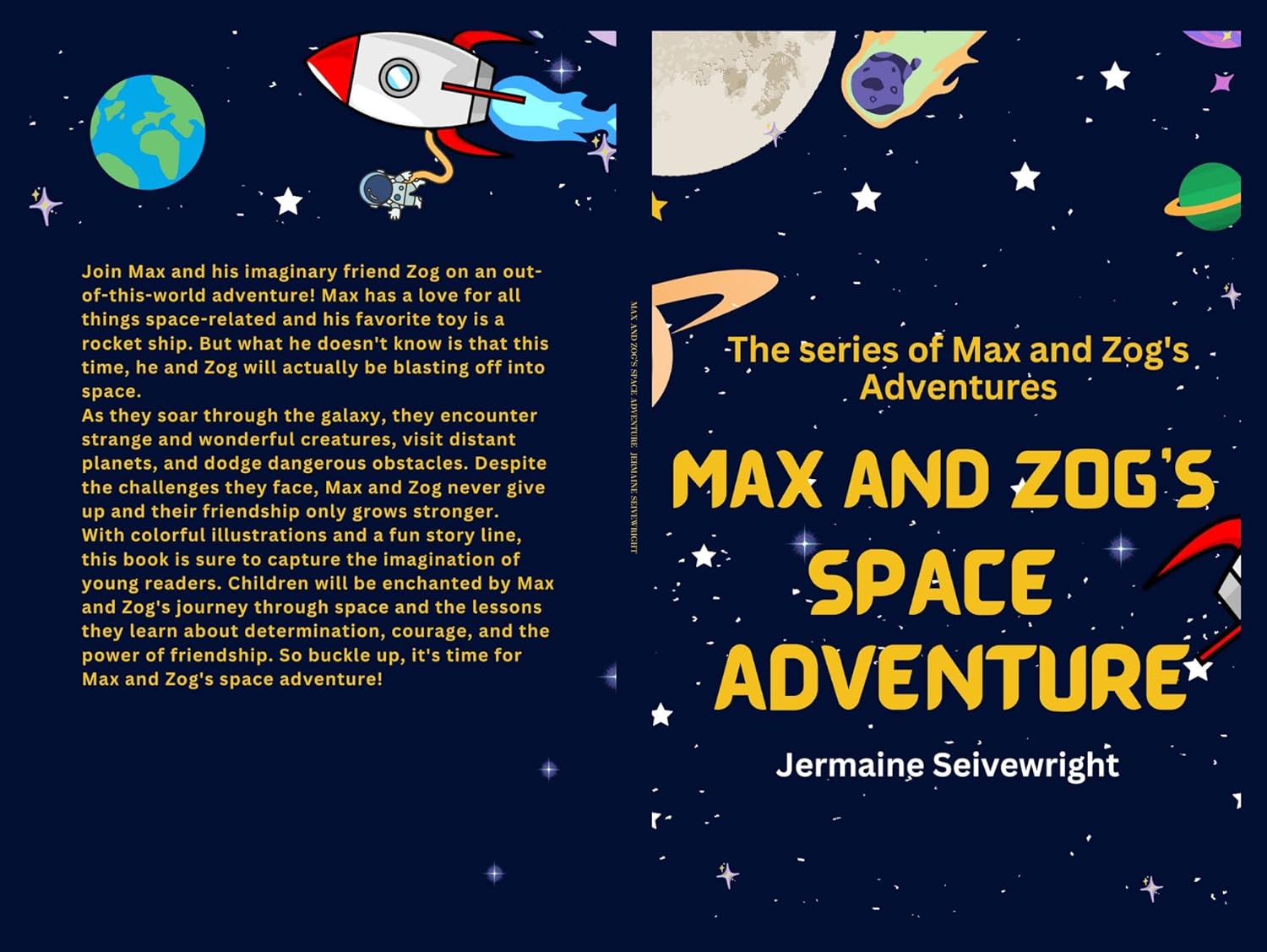 Max and Zog Space Adventure (Max and Zog's Adventures Book 1) - Kindle ...