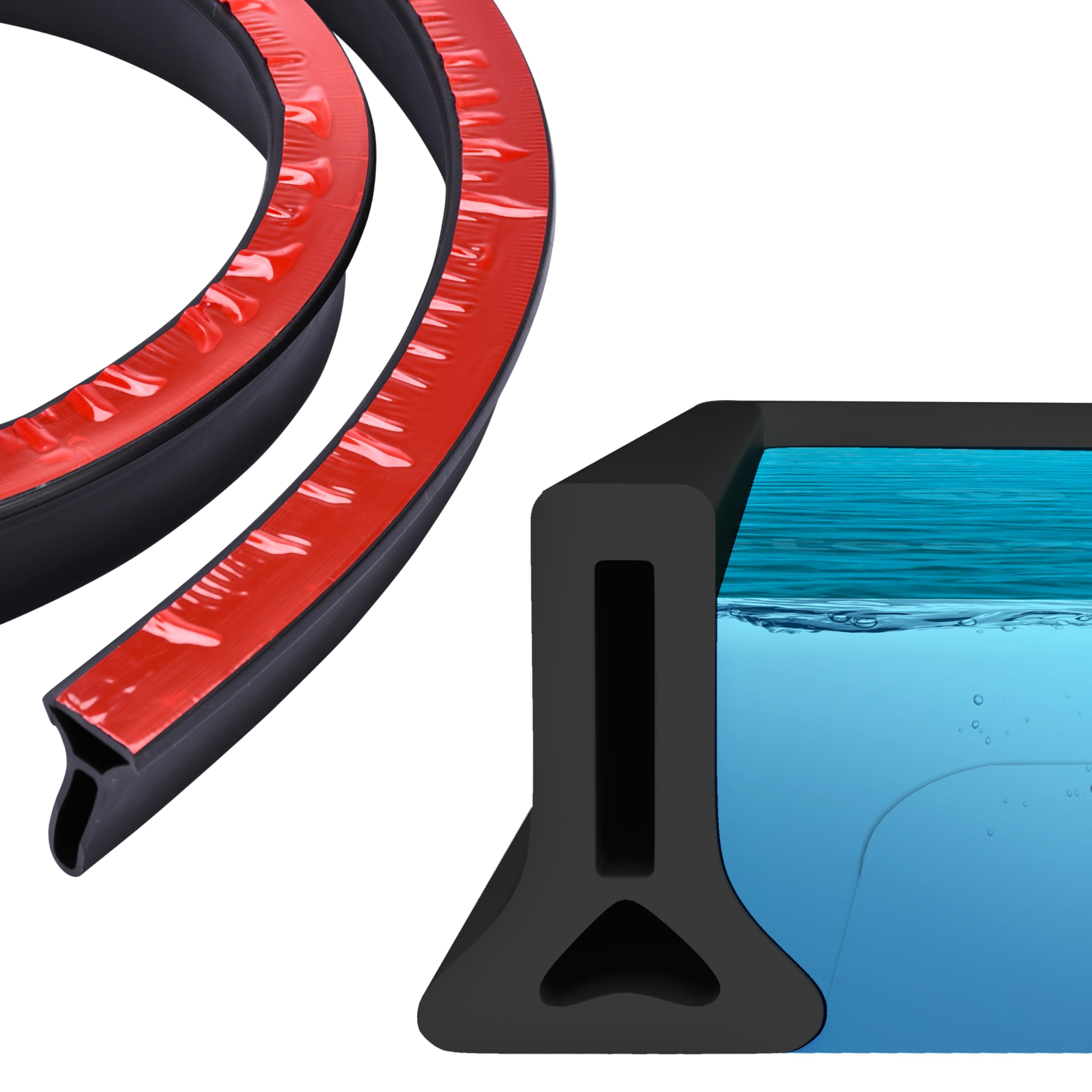 Amazon.com: flybold 6.5ft Bath Barrier | Versatile Collapsible Shower ...