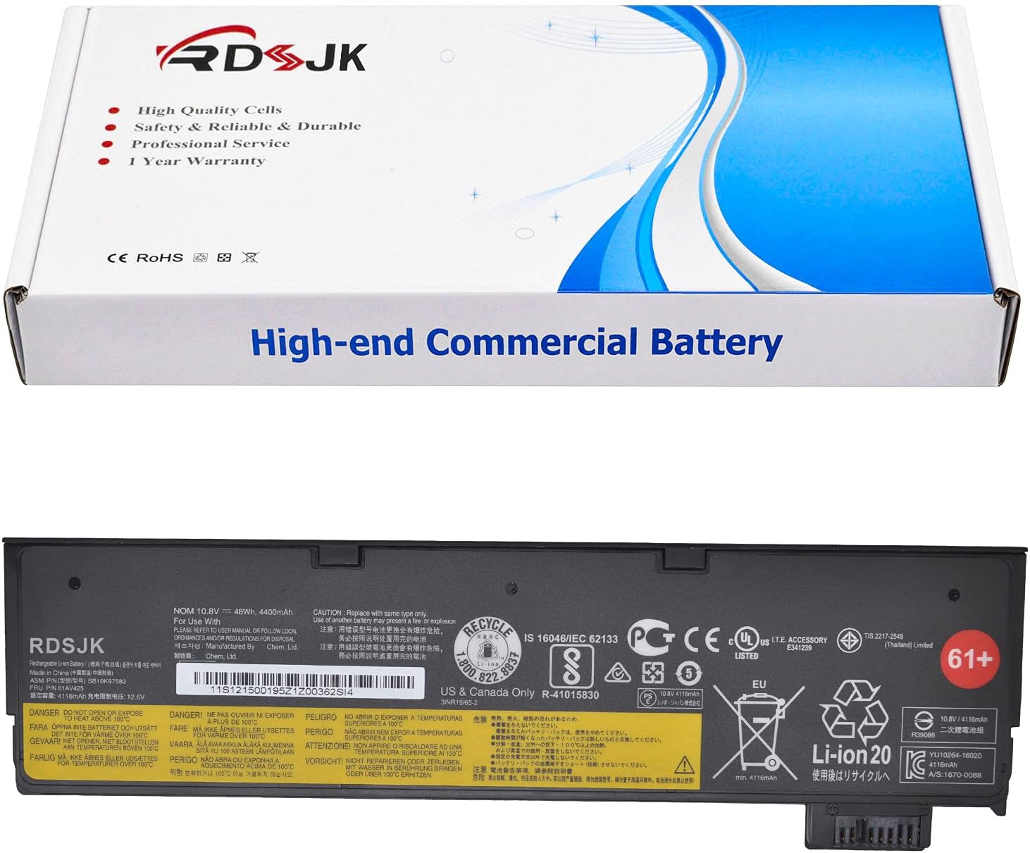 Amazon.com: 01AV425 01AV426 01AV490 01AV491 01AV492 Laptop Battery for ...