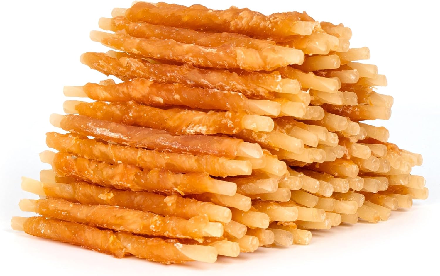 Amazon.com : MON2SUN Rawhide Free Dog Treats Chicken Wrapped Cod Sticks ...