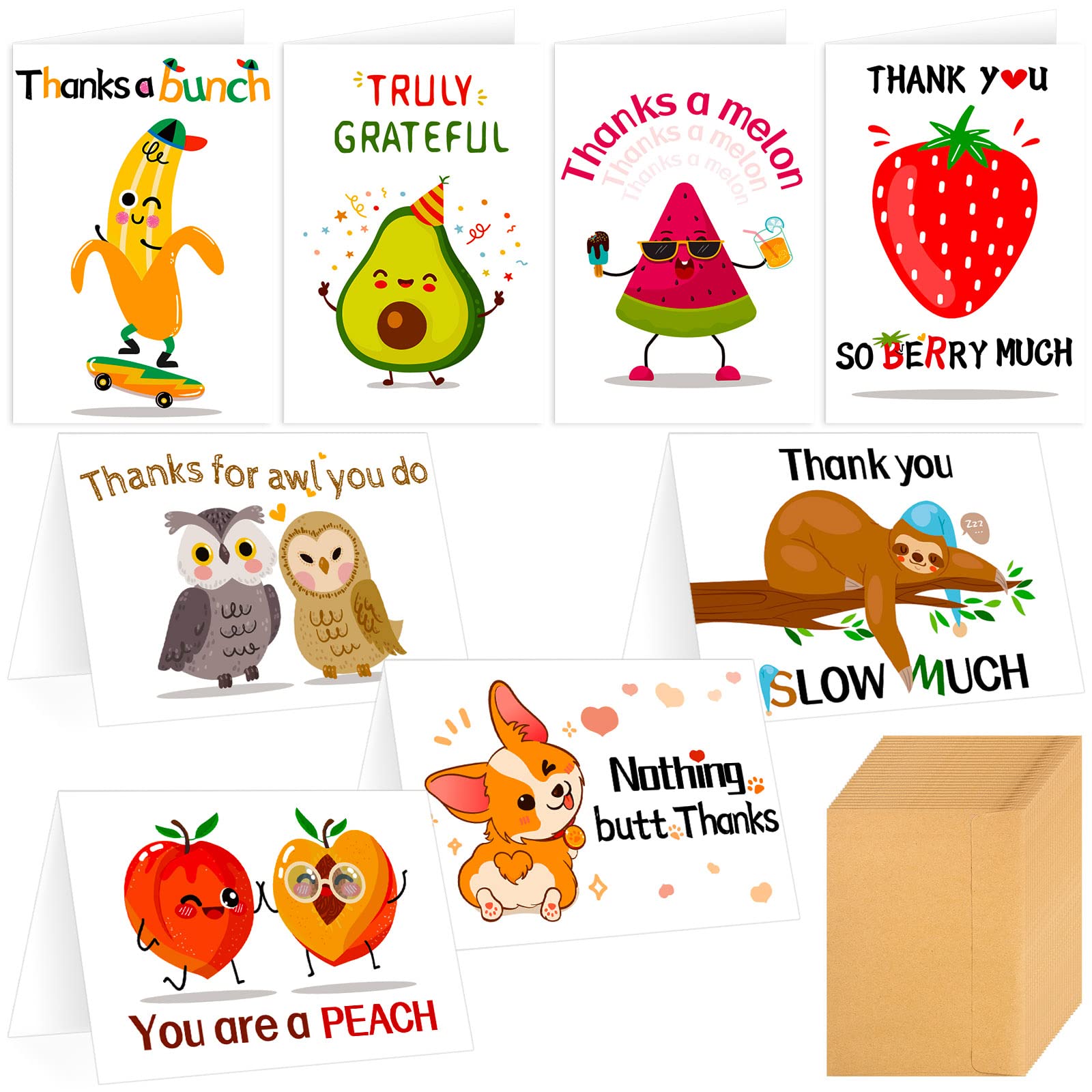 Funny Thank You Animals