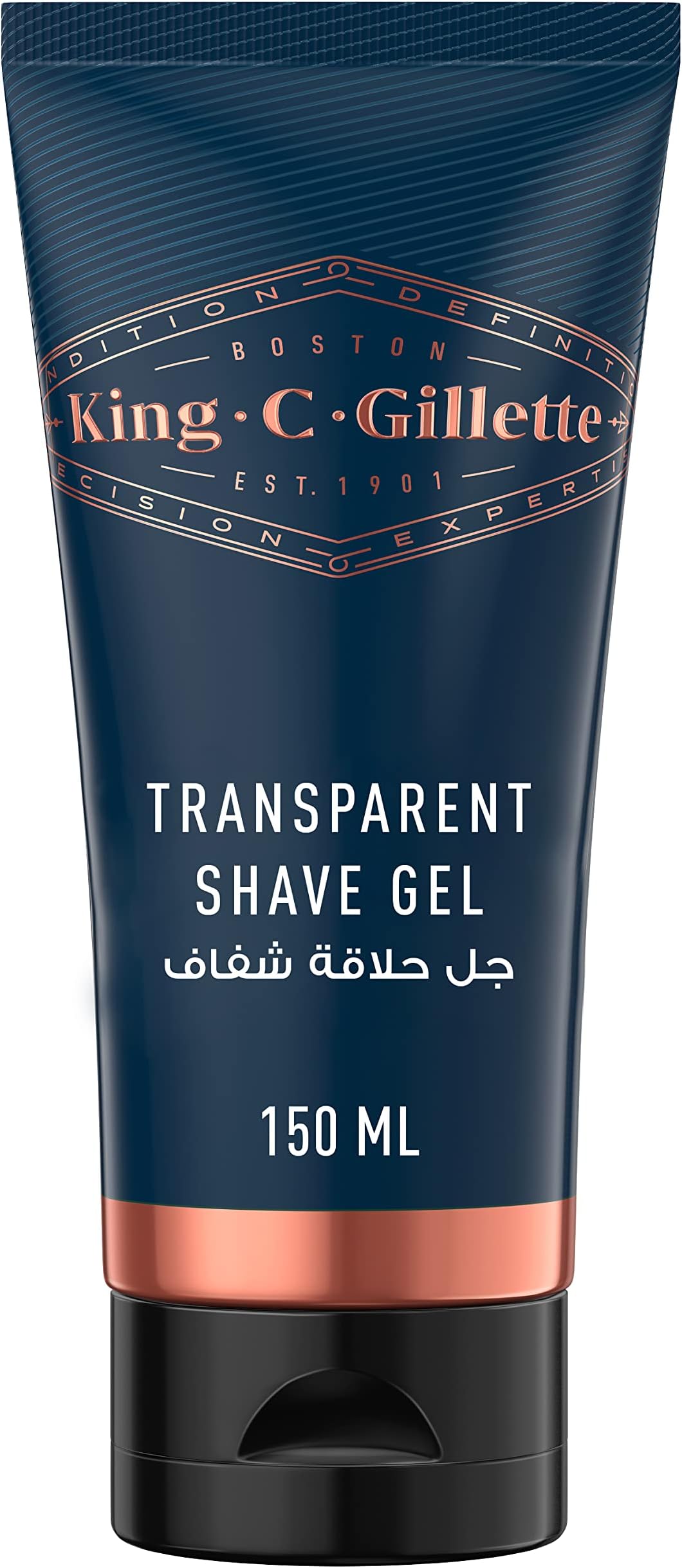 Amazon.com: King C. Gillette Men’s Transparent Shave Gel with White Tea ...