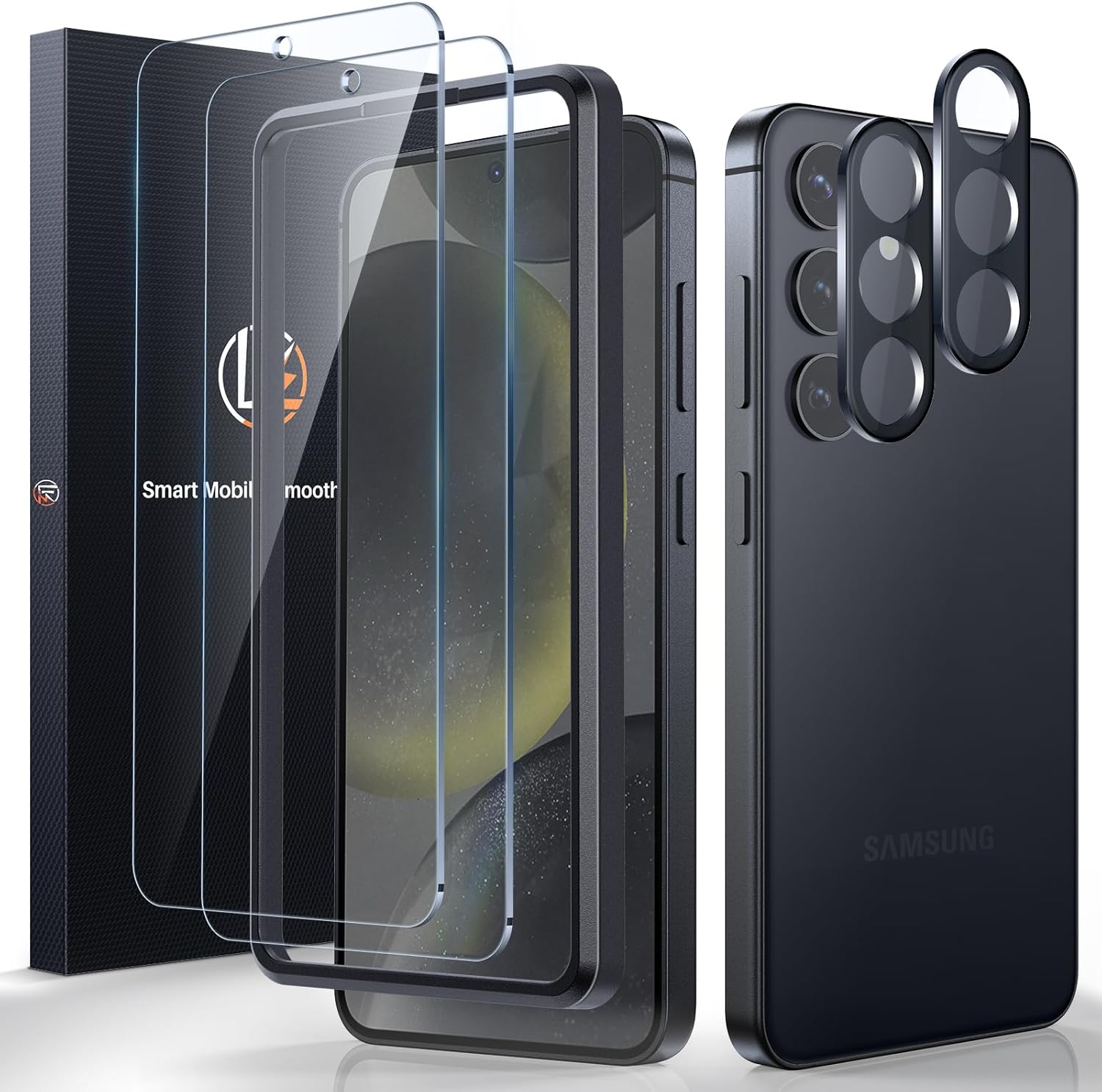 [2+2] LK 2 Packs Samsung Galaxy Screen Protector, Screen Protector ...