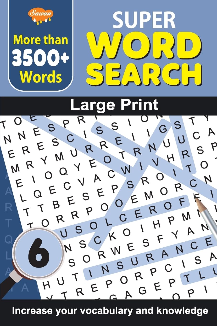 Buy Super Word Search 6 Book Online at Low Prices in India | Super Word ...