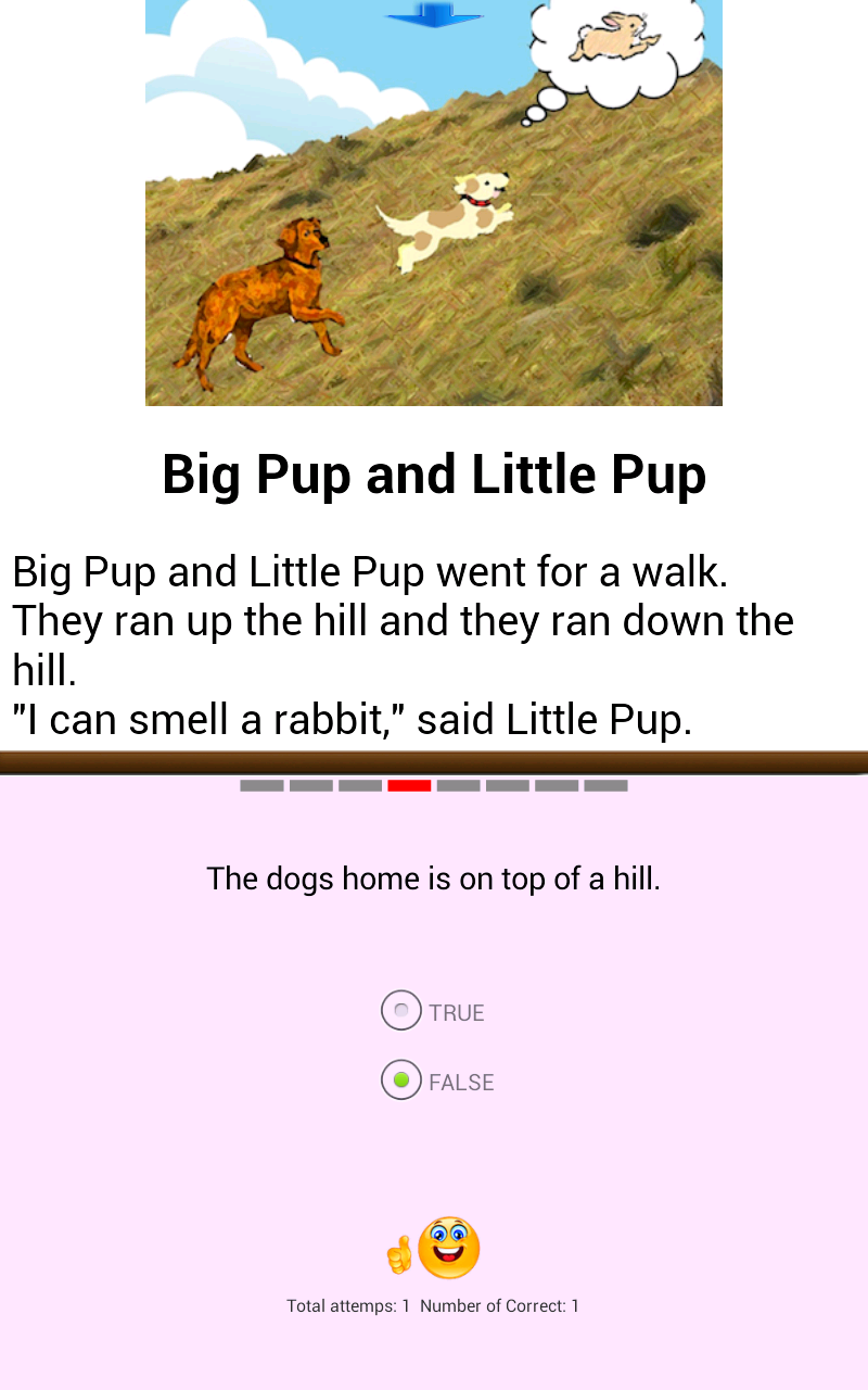 Kindergarten - 1st Grade Fiction Reading Comprehension - App on Amazon ...