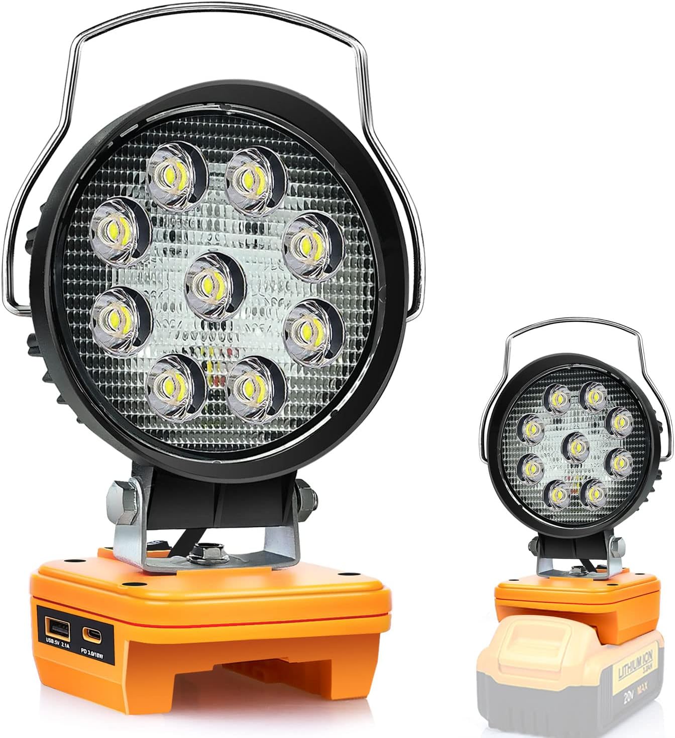 20V Light for Craftsman V20 Li-ion Battery, 40W 4200LM for Craftsman ...