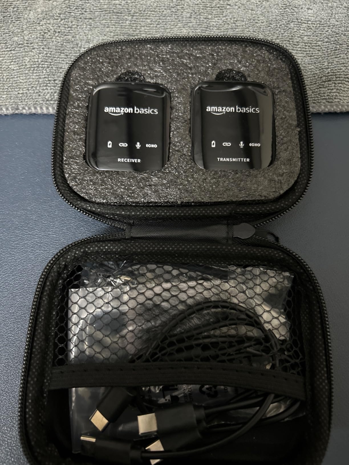 amazon basics Professional Wireless Microphone System for DSLR ...